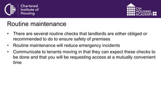 Routine maintenance | PPT