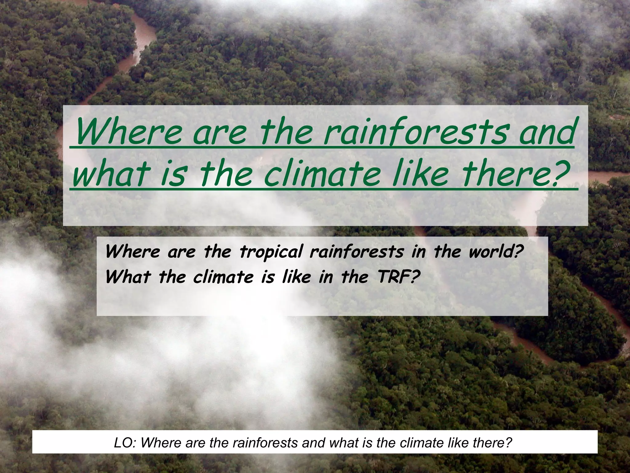 L2 location and climate of trf ap | PPT