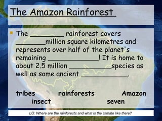 L2 location and climate of trf ap | PPT