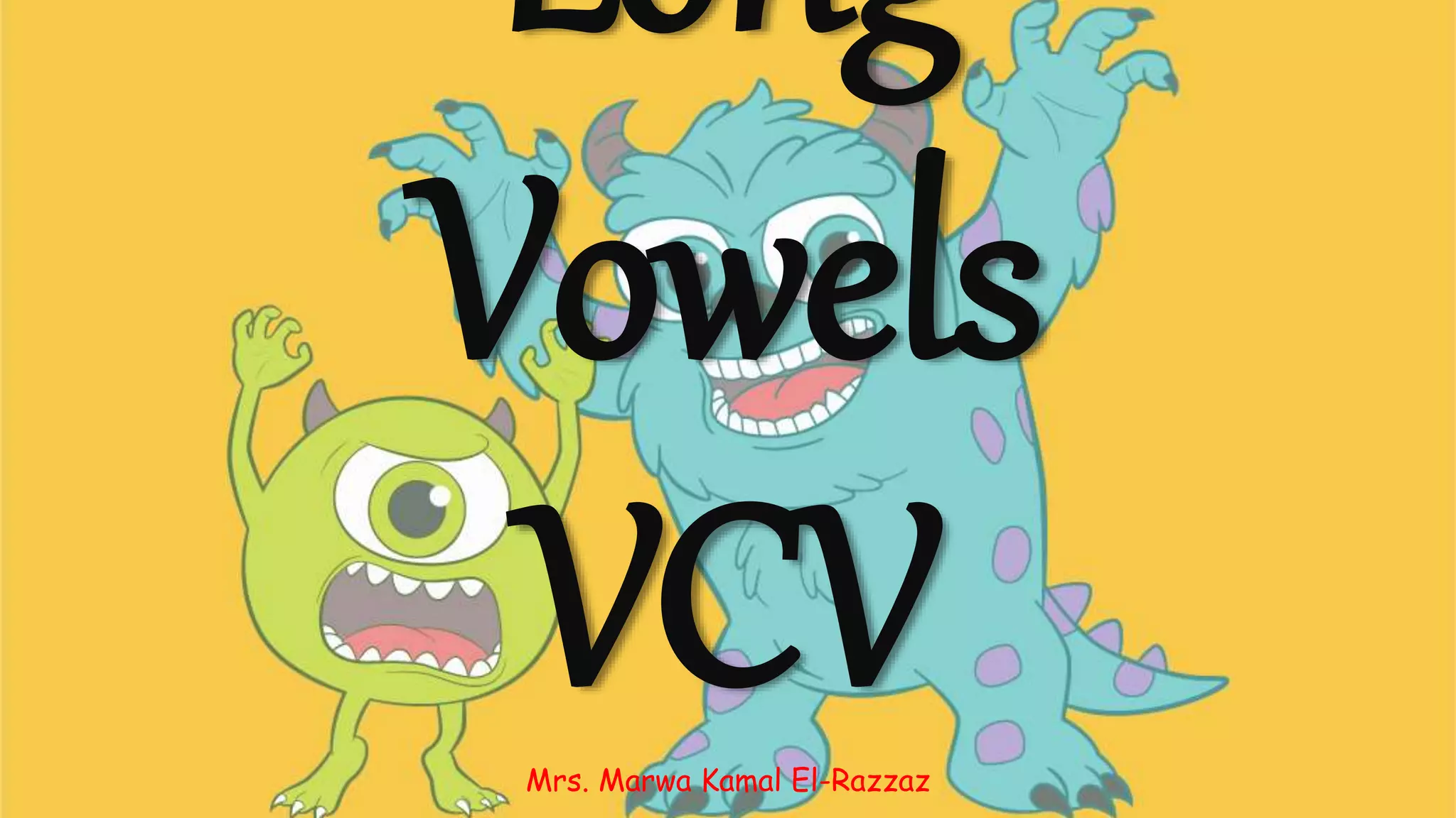 L2 long vowels vcv Reading Street Grade 5 | PPTX
