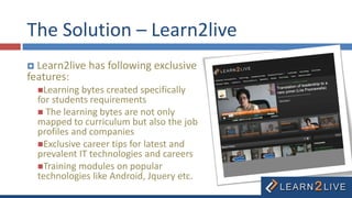 Learn2live for Students | PPT