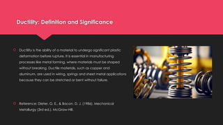 Mechanical Properties of Materials: Selecting the Right Materials for ...