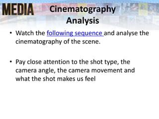 media language intro cinematography | PPT
