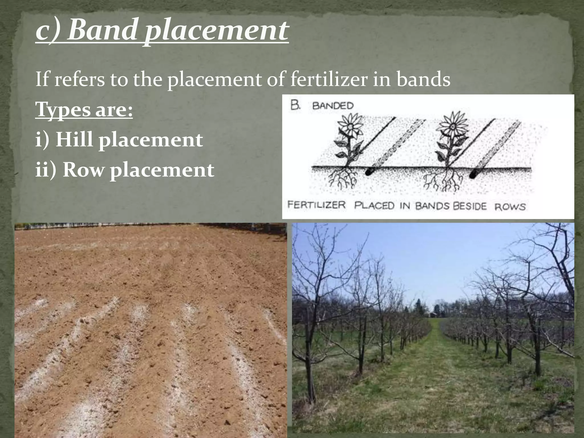 Methods of fertilizer application | PPTX