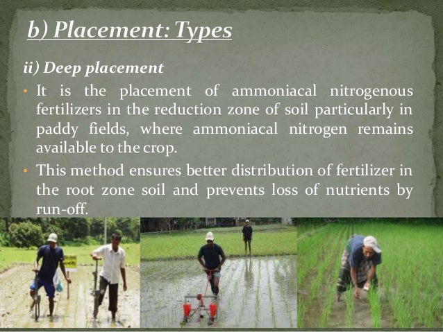 Methods of fertilizer application