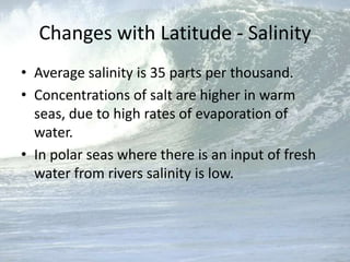 L2 morphology and oceanic water | PPTX | Geography | Science