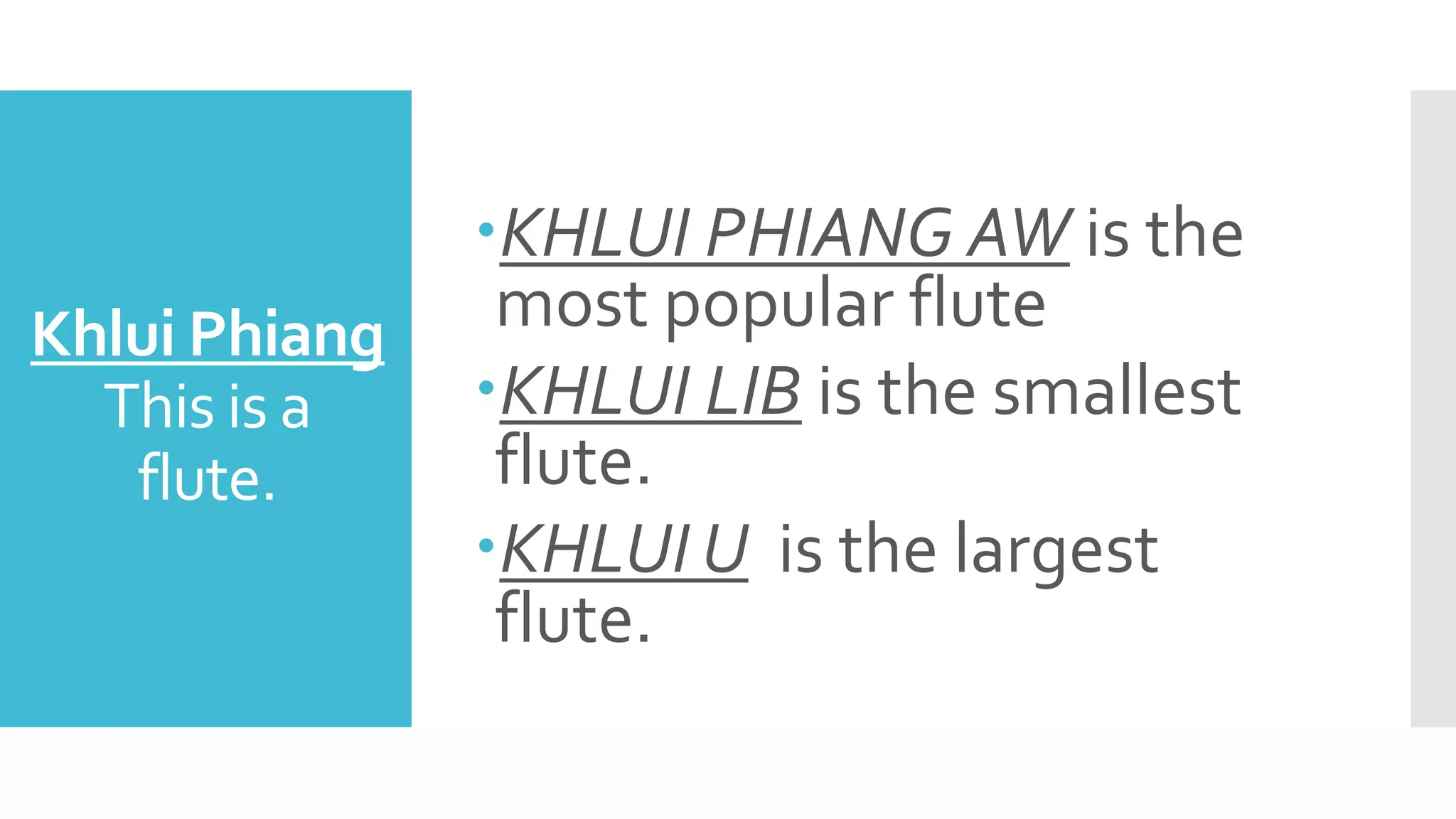 Music of Thailand | PPTX