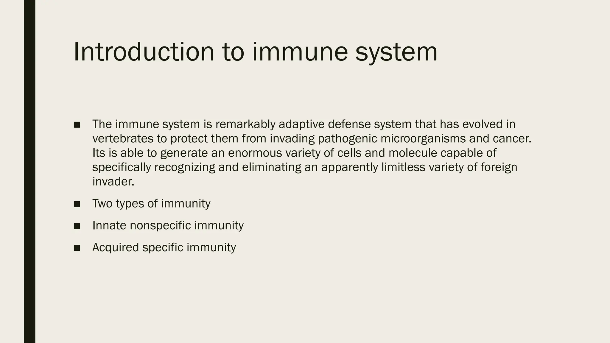 non-specific or innate immunity immunology | PPTX