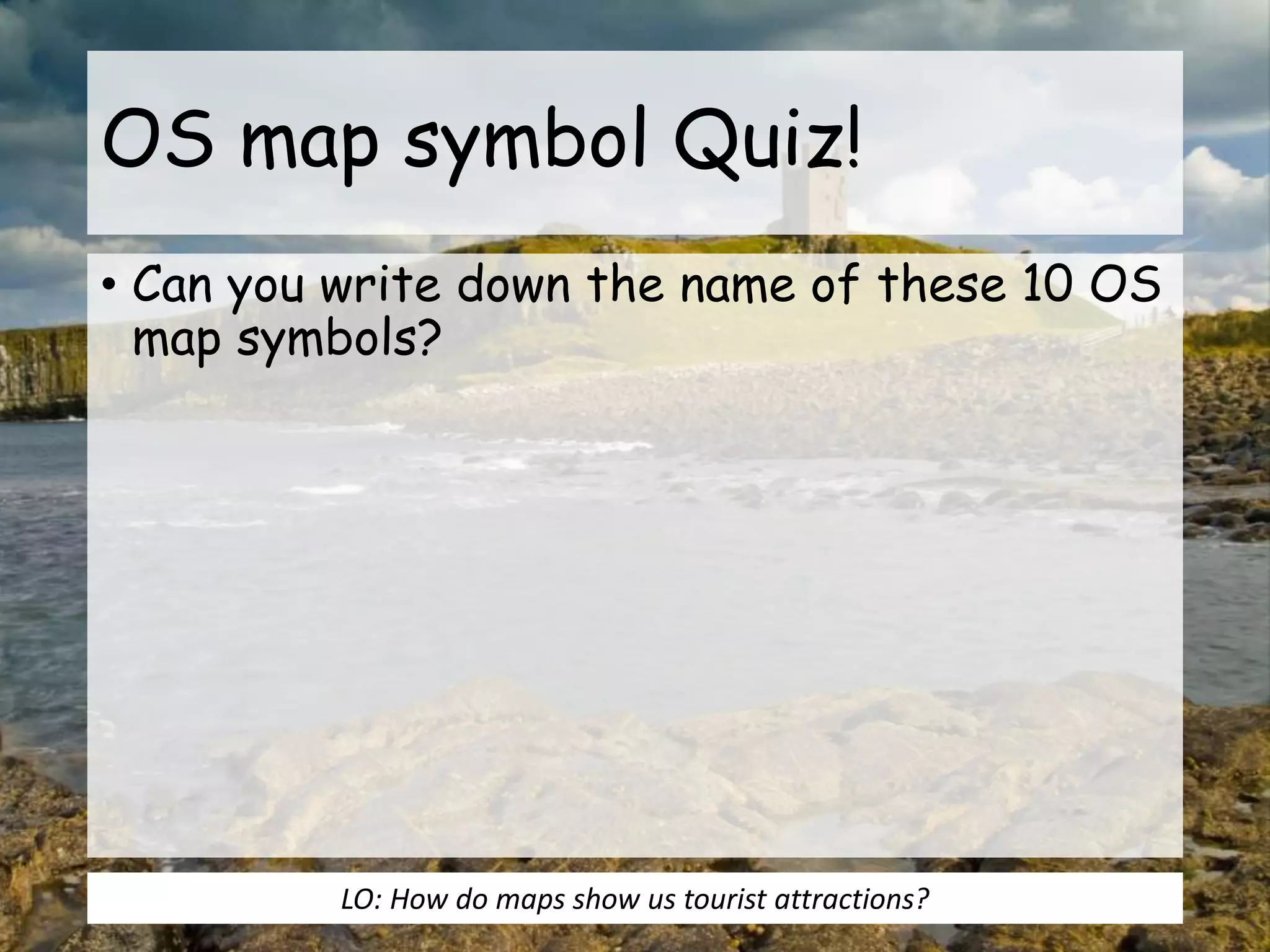 L2 os maps and tourism | PPTX