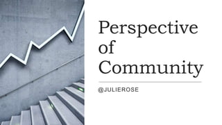 different perspectives and how those perspectives impact an individual ...