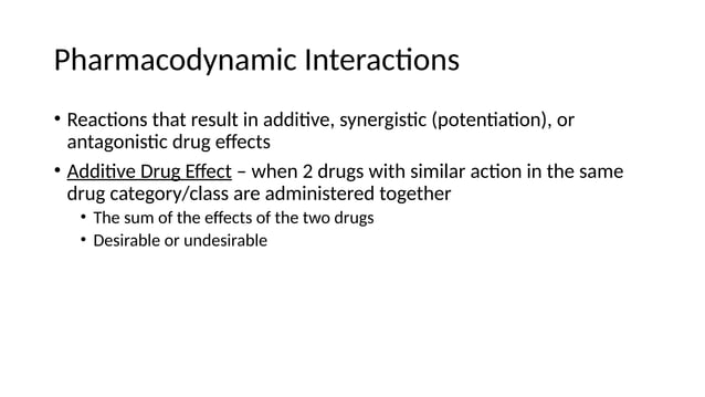 Lec2 Pharmacology Drug Interactions.pptx
