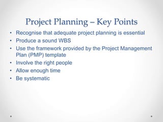 L2 PM Project Planning.ppt | Civil Engineering Industry | Industries