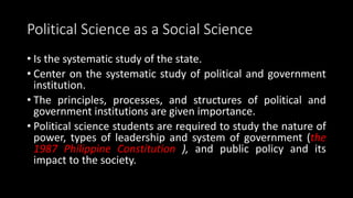 L2 political science coed | PPTX