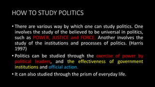 L2 political science coed | PPTX