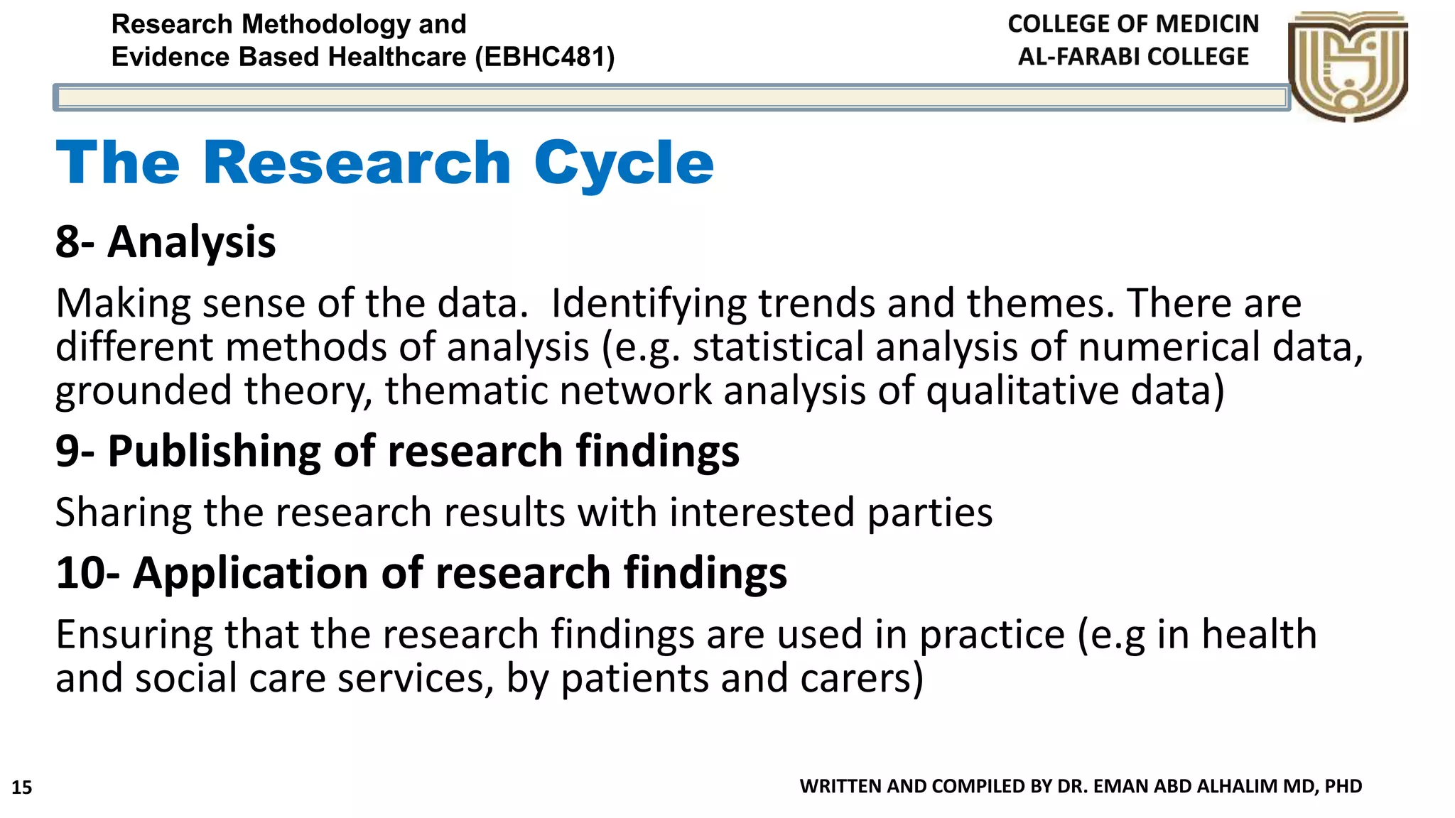 Introduction to Health Research | PPTX