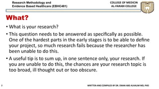 Introduction to Health Research | PPTX