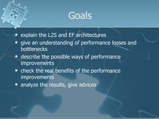 Ling to SQL and Entity Framework performance analysis | PPT