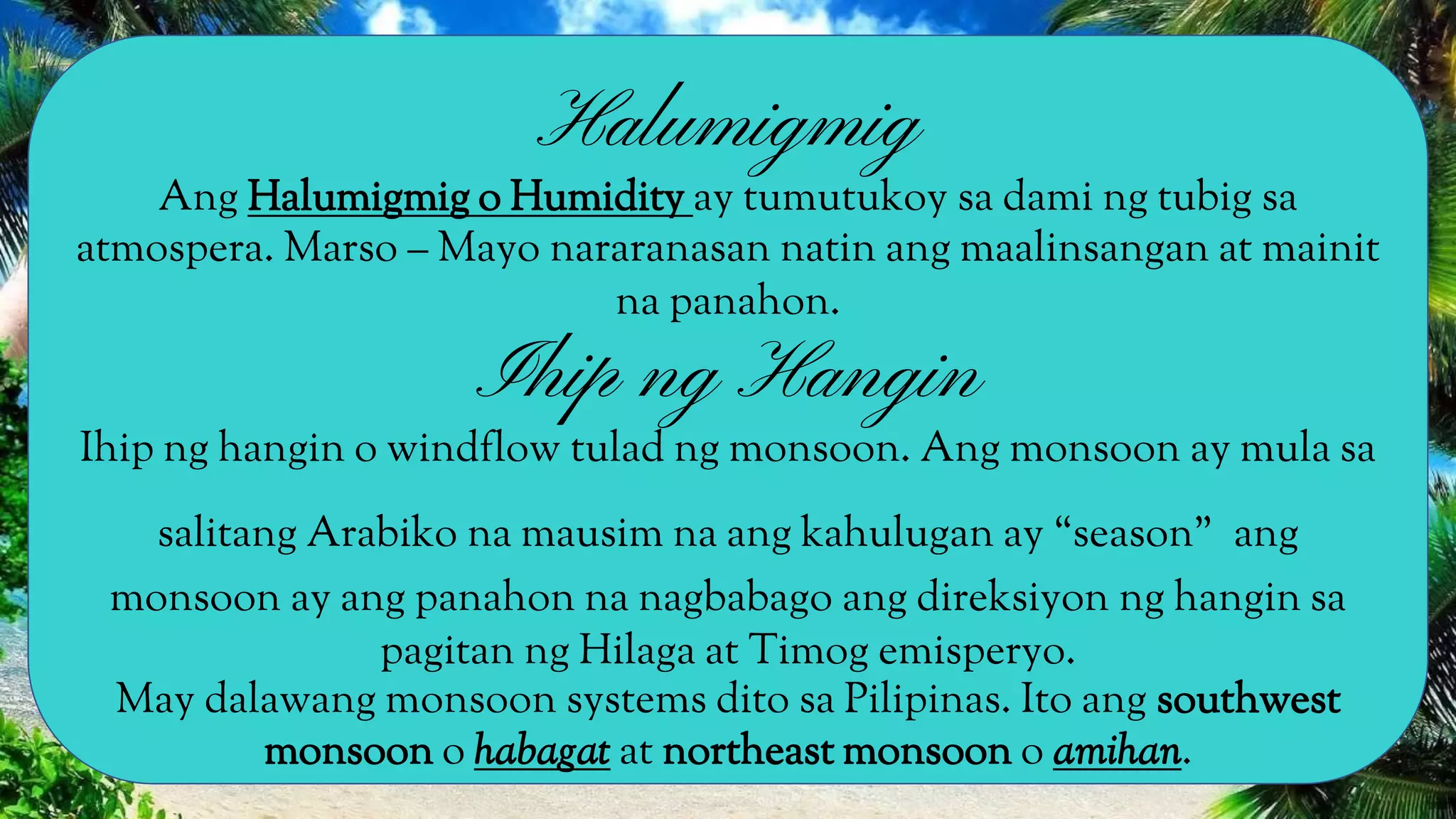 L2 S1 Pilipinas, Isang Bansang Tropikal.pptx