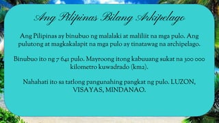 L2 S1 Pilipinas, Isang Bansang Tropikal.pptx