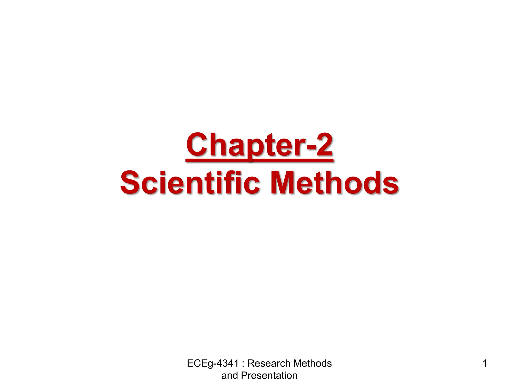Scientific method in civil engineering and structures | PPT