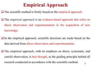Scientific method in civil engineering and structures | PPT