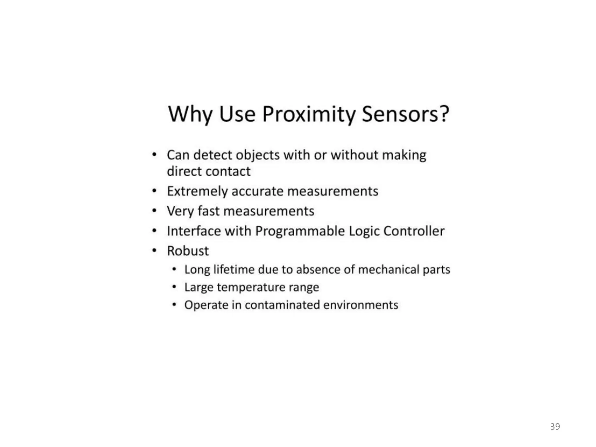 Sensor is an electrical/mechanical device | PPT