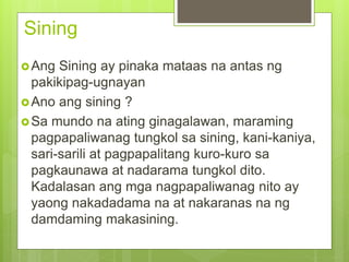 Sining ng pagsulat | PPTX