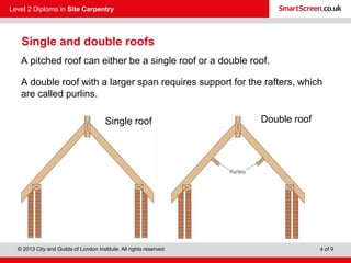 unit 207 carry out first fix flooring and roofing | PPTX