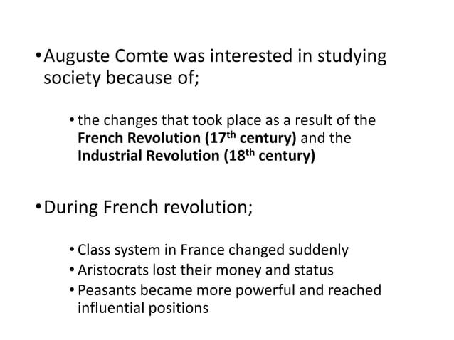 AUGUST COMTE | PPT