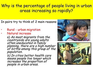 L2 the causes of urbanisation | PPT