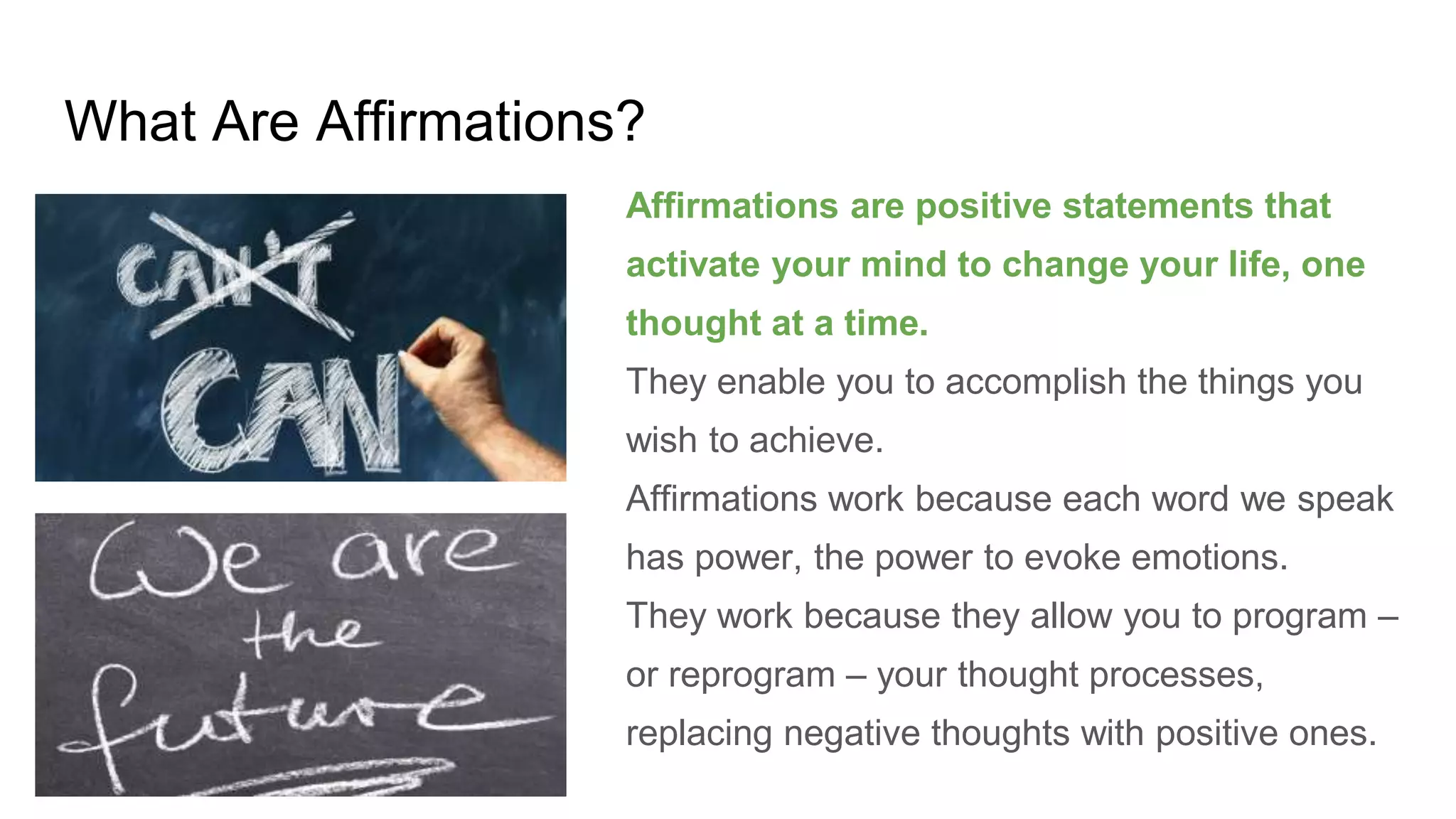 Thinking Your Way to Success | PPT