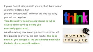 Thinking Your Way to Success | PPT