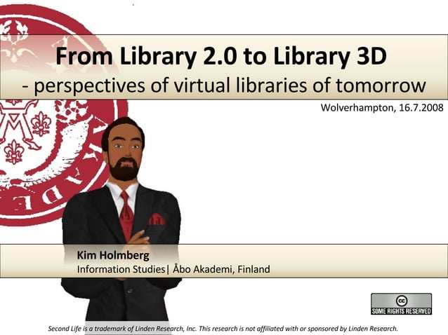 From Library 2.0 To Library 3D | PPT