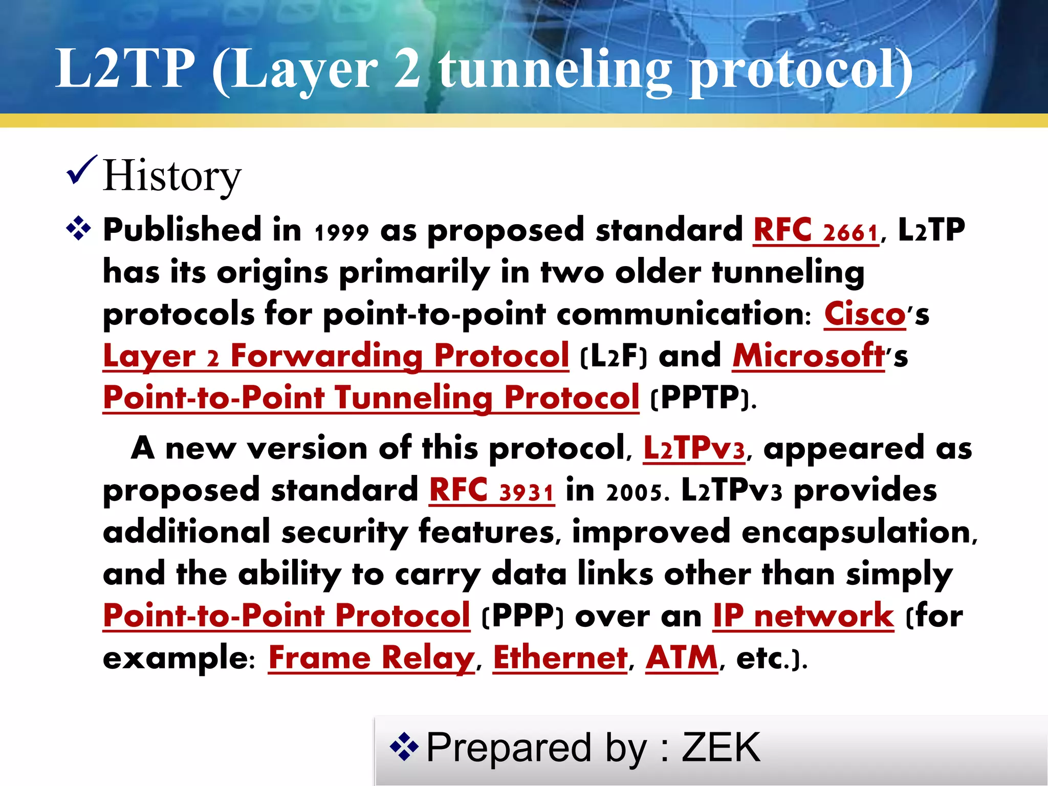 L2 tp., ip sec | PPTX