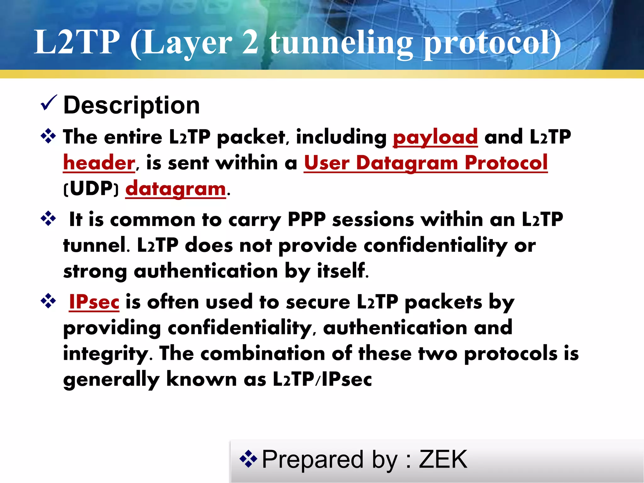 L2 tp., ip sec | PPTX
