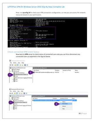L2 tp i-psec vpn on windows server 2016 step by step | PDF | Computer Networking | Computing