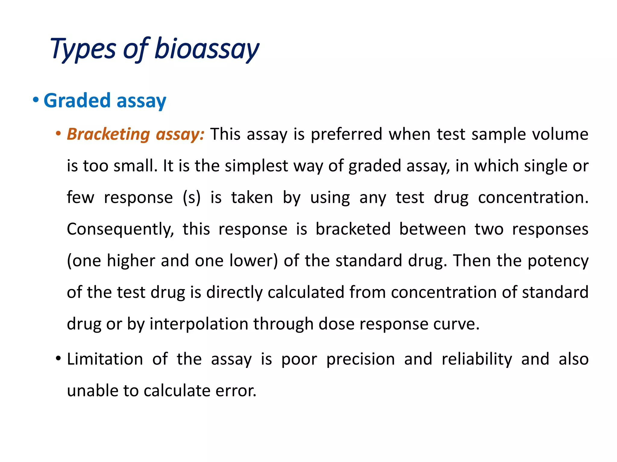 Type of bioassays | PPTX