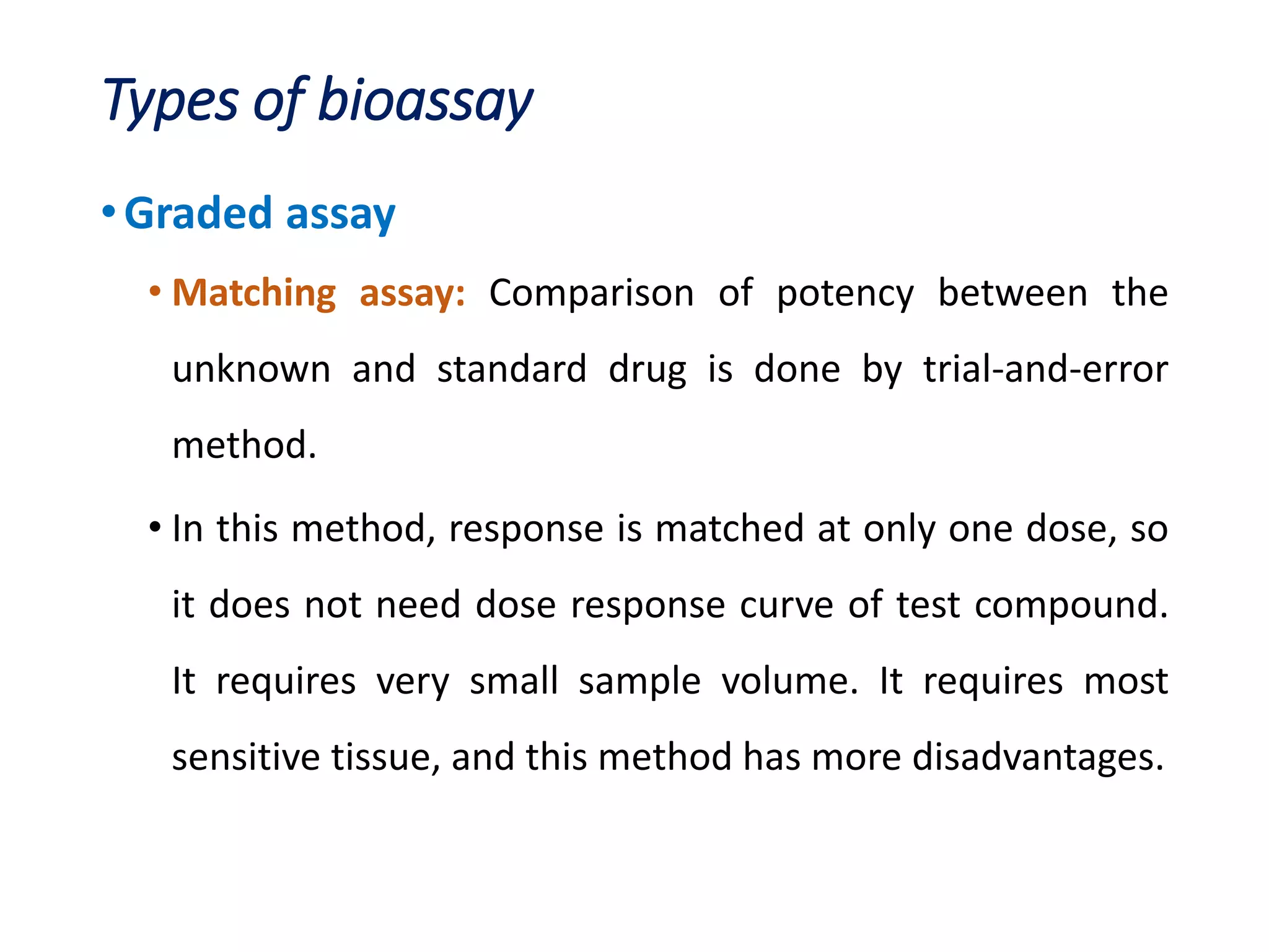 Type of bioassays | PPTX