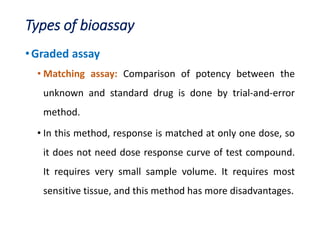 Type of bioassays | PPTX