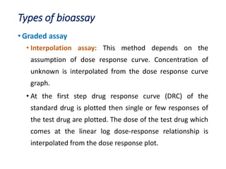 Type of bioassays | PPTX