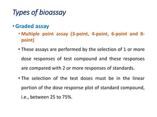 Type of bioassays | PPTX