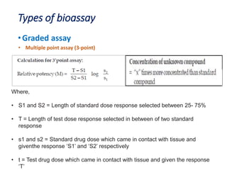 Type of bioassays | PPTX