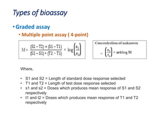 Type of bioassays | PPTX