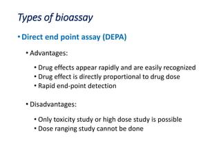 Type of bioassays | PPTX