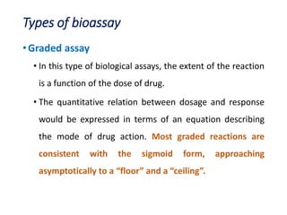 Type of bioassays | PPTX