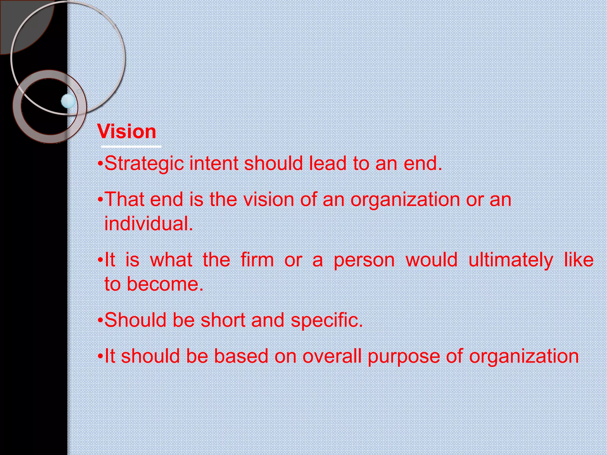 L 2 vision mission goals etc | PPT
