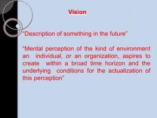 L 2 vision mission goals etc | PPTX