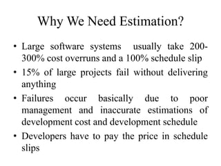 Project Estimation | PPTX