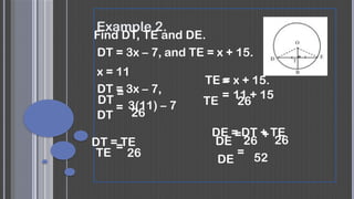 L3.Properties of chords math 9 powerpoint | PPTX