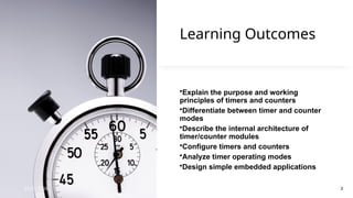 Timers and counters in the Embedded Systems | PPTX